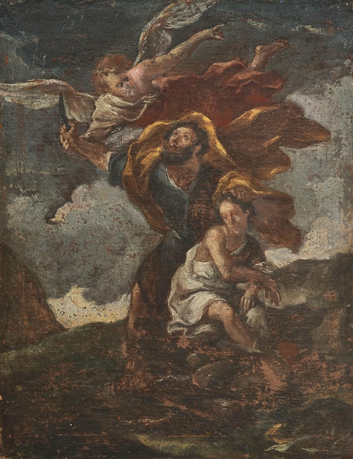 Italian School, 17th Century | The Sacrifice of Isaac | MutualArt