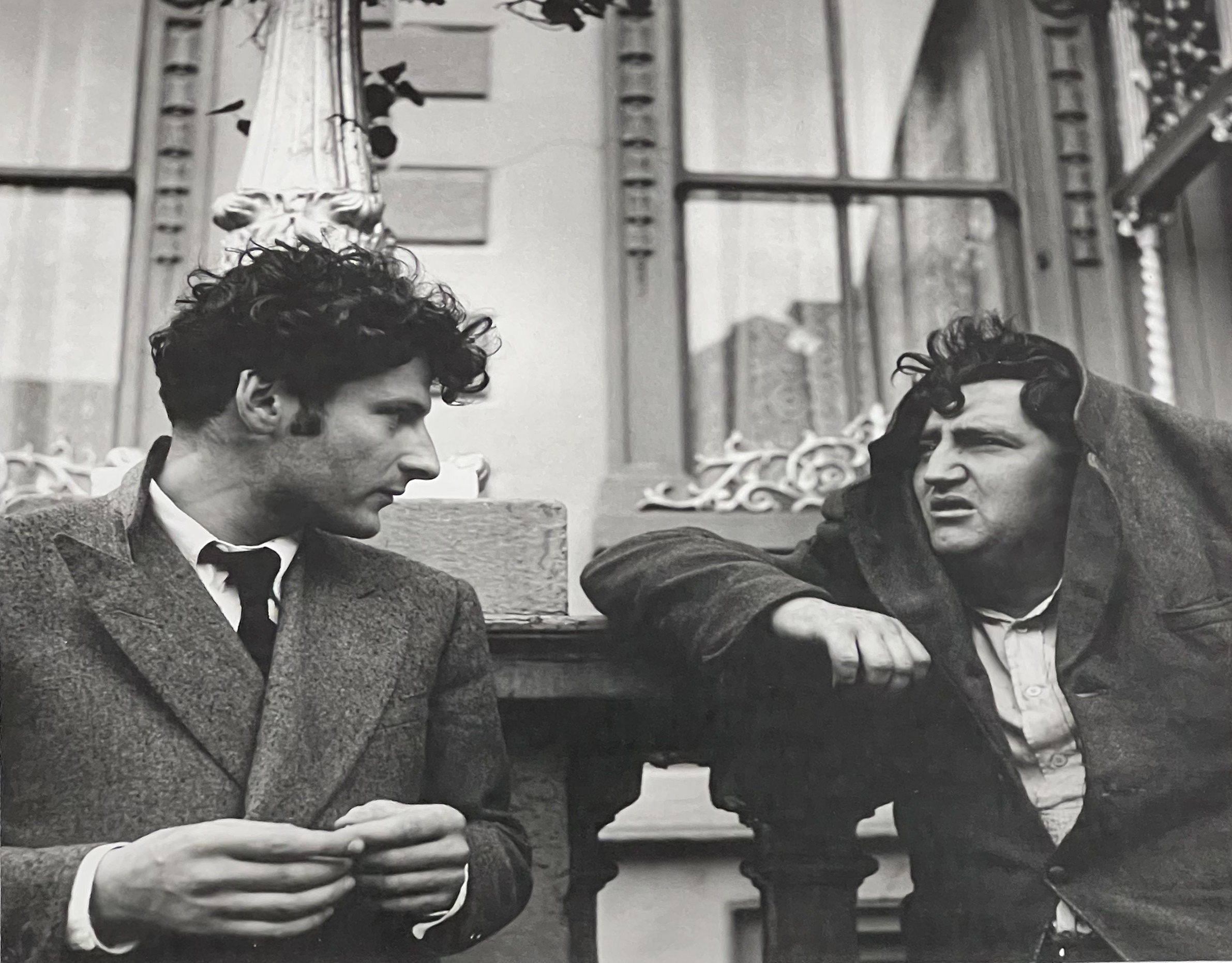 Daniel Farson | Lucian Freud with Brfendan Behan, | MutualArt