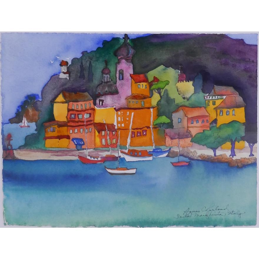 Agnes Copeland | ITALIAN STREET SCENE | MutualArt