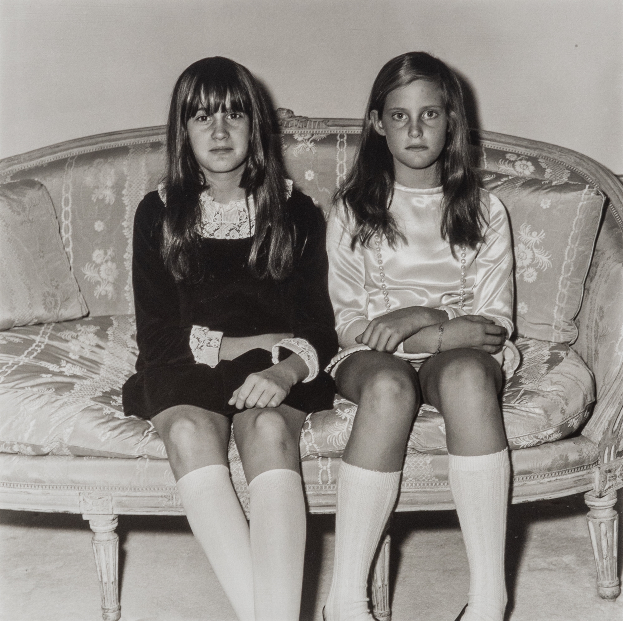 Diane Arbus | Marcella Matthaei, standing, age 11; Leslie; Marcella and ...