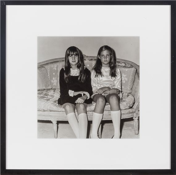 Diane Arbus | Marcella Matthaei, standing, age 11; Leslie; Marcella and ...
