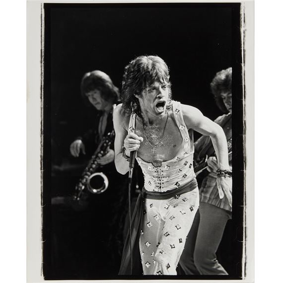 Peter Beard | Mick Jagger at Madison Square Garden | MutualArt