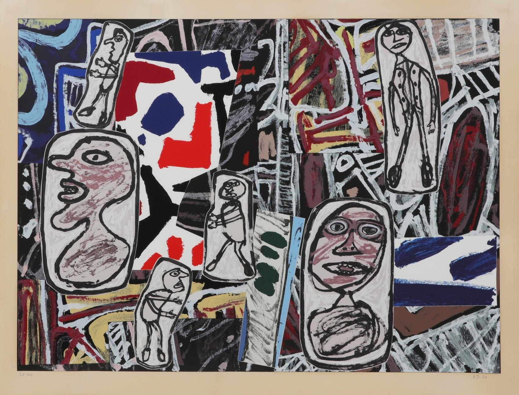Jean Dubuffet | Figure VIII (1974) | MutualArt