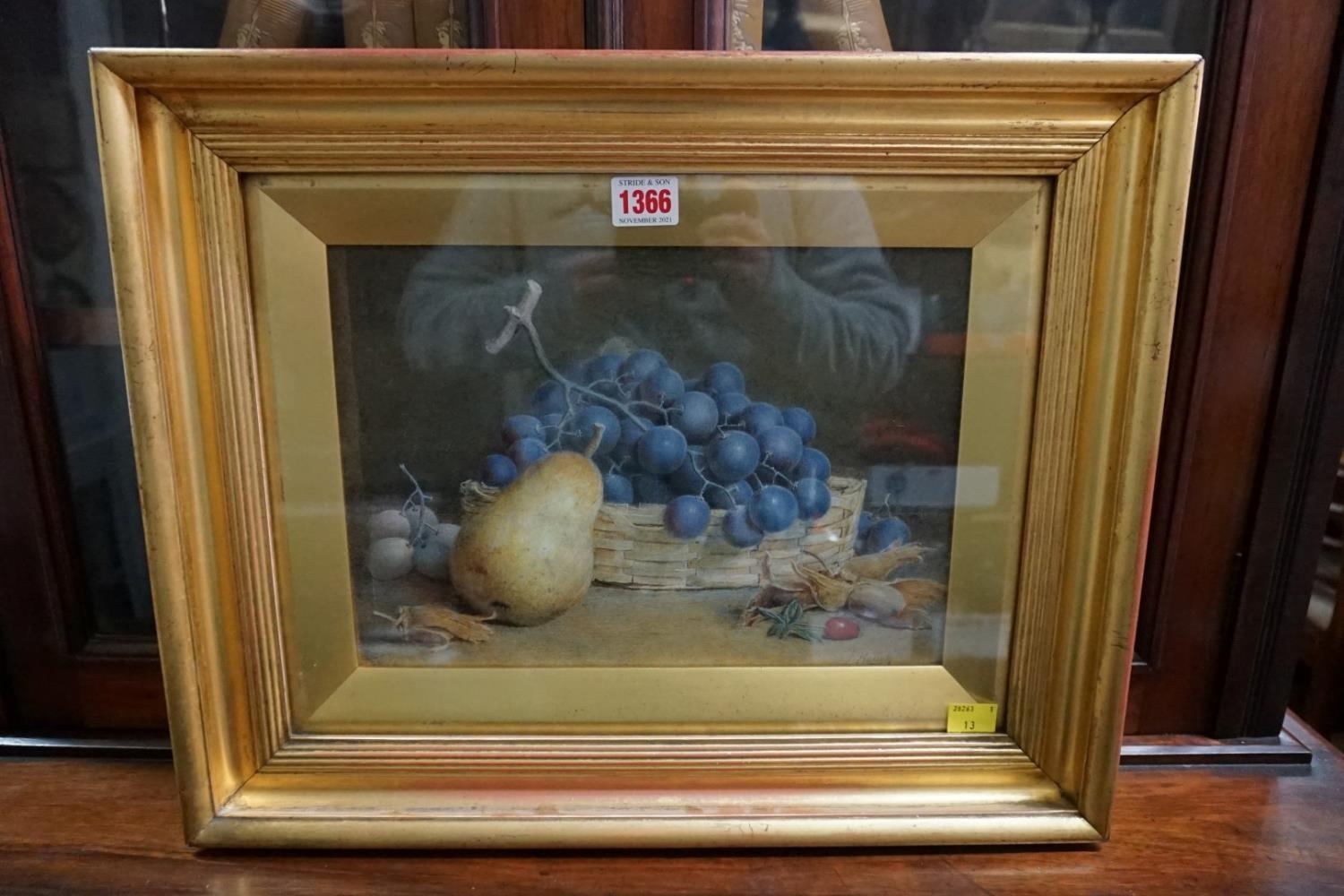 William B Haugh | Purple Grapes, Pear and Filberts; White Grapes ...