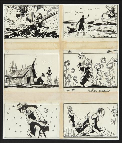 Hugo Pratt | Simbad le marin | MutualArt