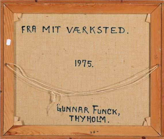 Gunnar Funck | Fra mit værksted (1975) | MutualArt