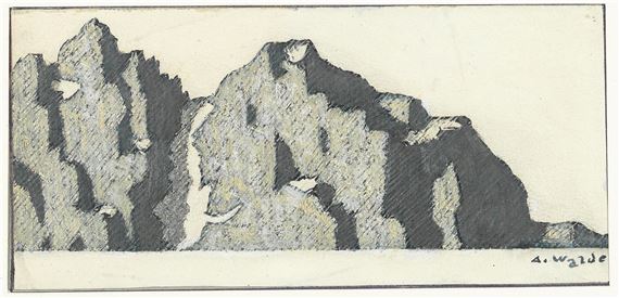 Alfons Walde | Wilder Kaiser (1956) | MutualArt