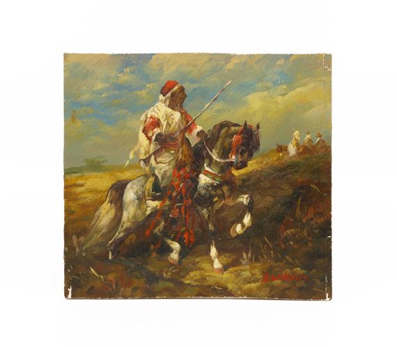Orientalist School, 19th Century | Cavalier au fusil | MutualArt