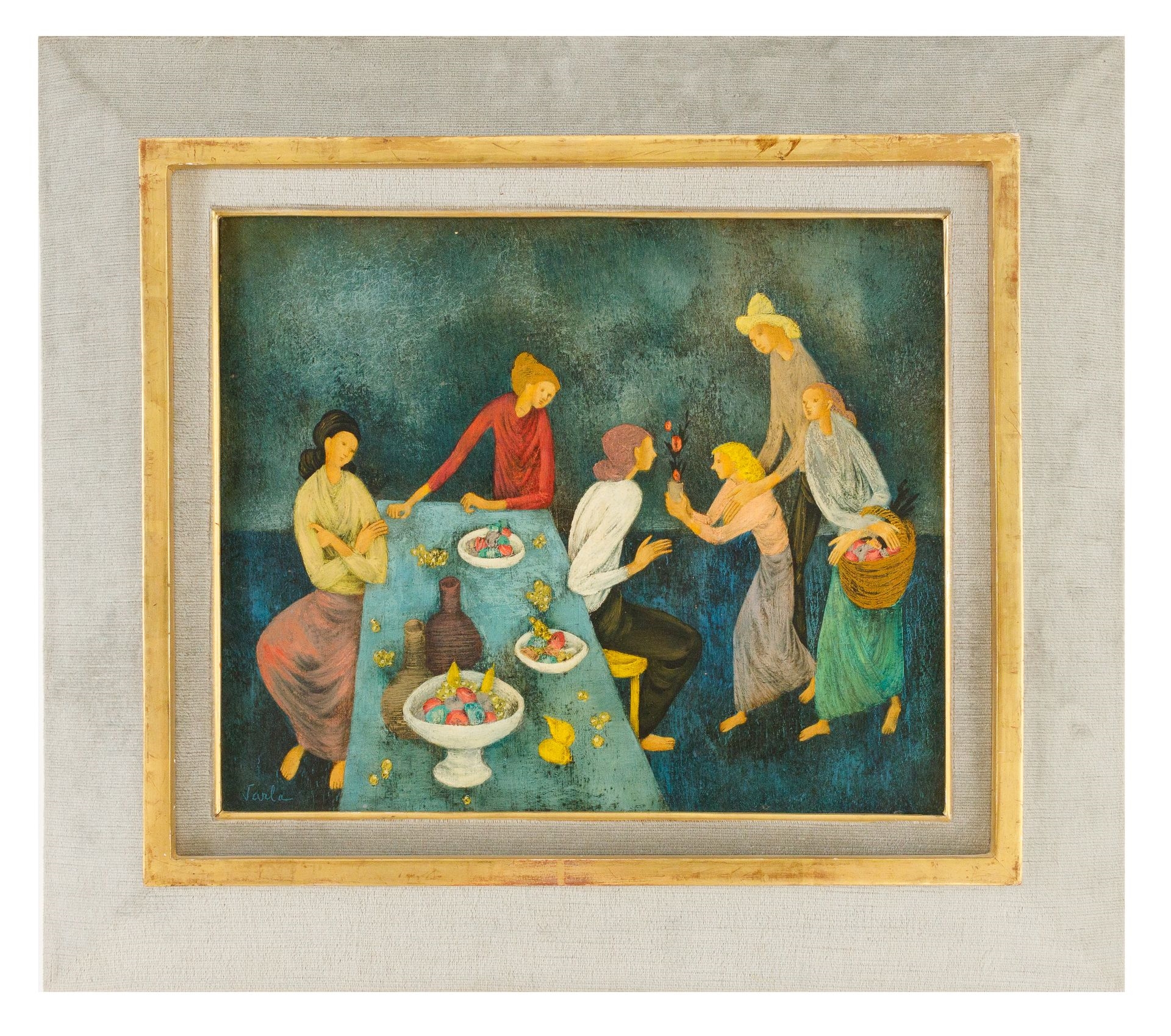 Félix Varla | Les invités arrivent (78) | MutualArt