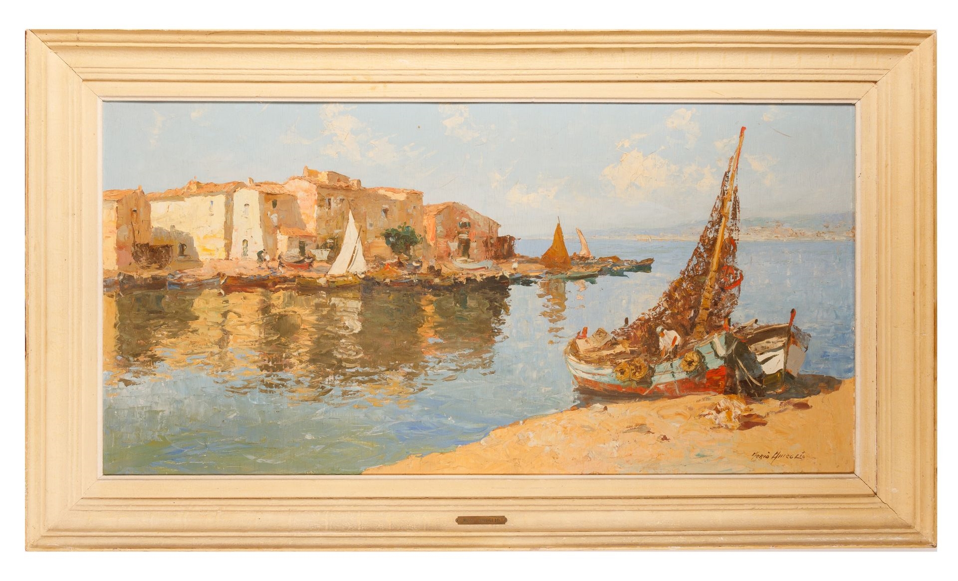 Merio Ameglio | Vue du port de Martigues | MutualArt
