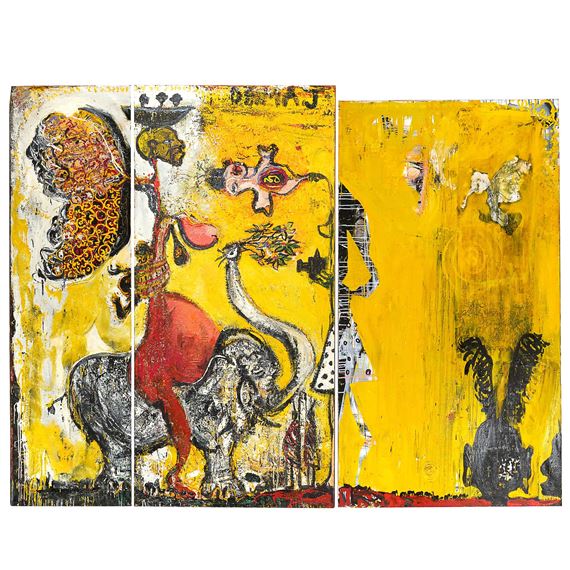 Sam Messer | Abstract figures | MutualArt