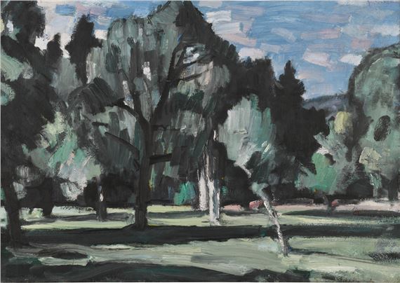 Samuel John Peploe | Perthshire Landscape (Circa 1933) | MutualArt