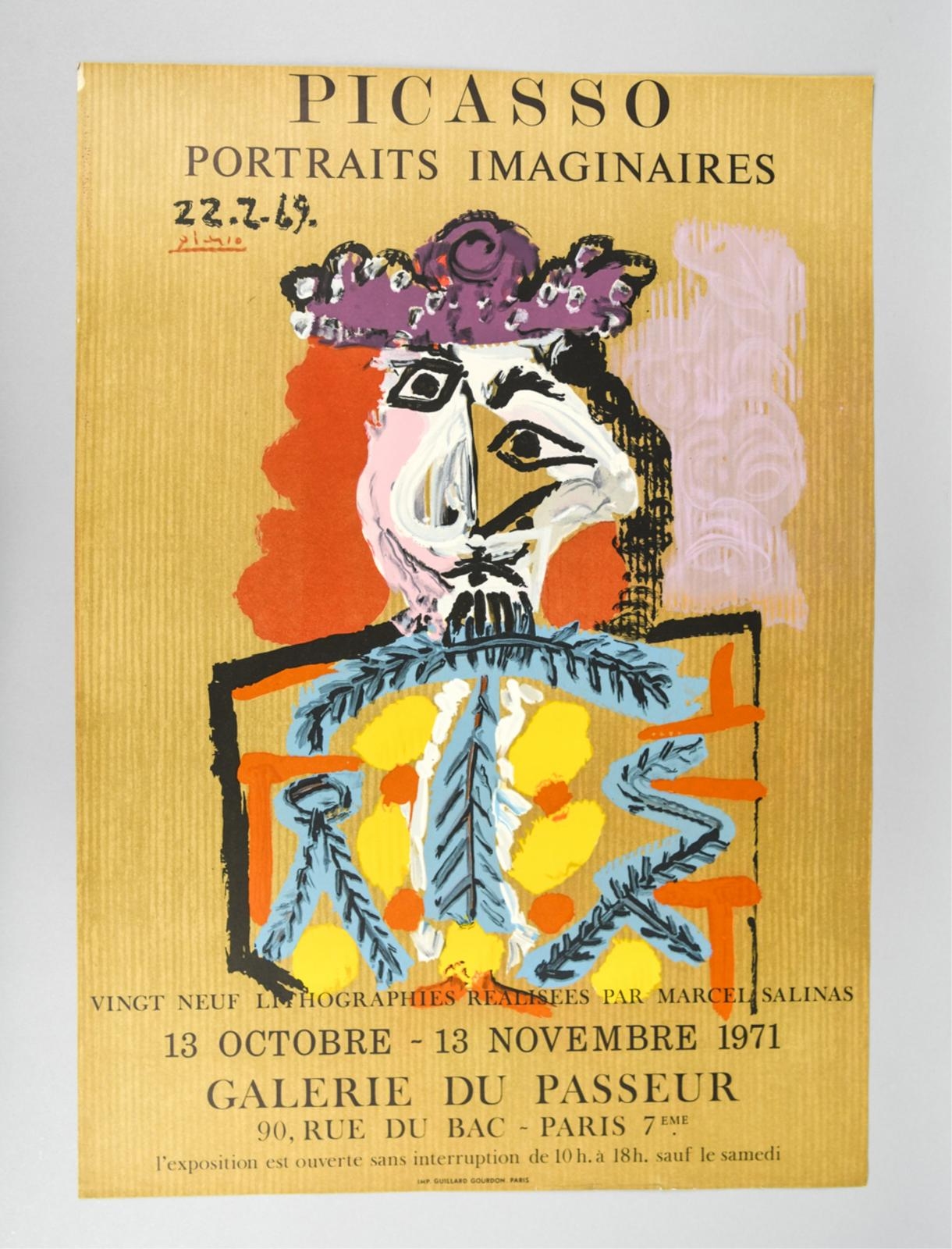 Pablo Picasso | EXHIBITION POSTER (1971) | MutualArt