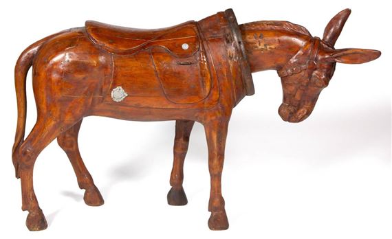 Gustave Bayol | DONKEY CAROUSEL NODDER FIGURE | MutualArt