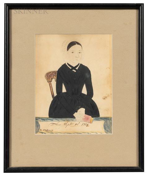 Jane Anthony Davis | Three Watercolor Portraits by Jane A. Davis ...