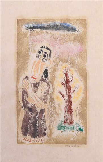 Max Weber | Moses and the Burning Bush | MutualArt