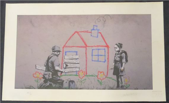 Banksy | Kid House | MutualArt
