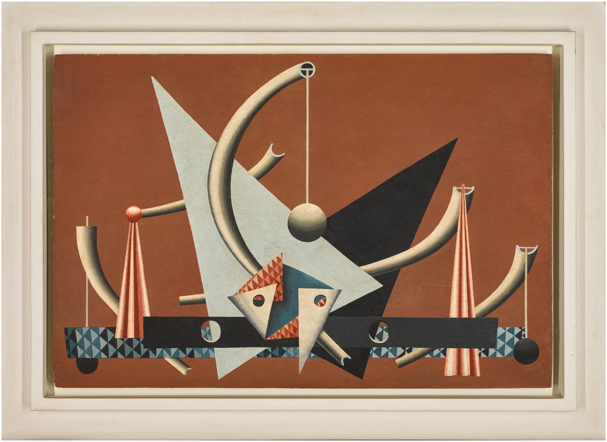 Edward Wadsworth | Design for Mural Painting for a Bar in a Seaside ...