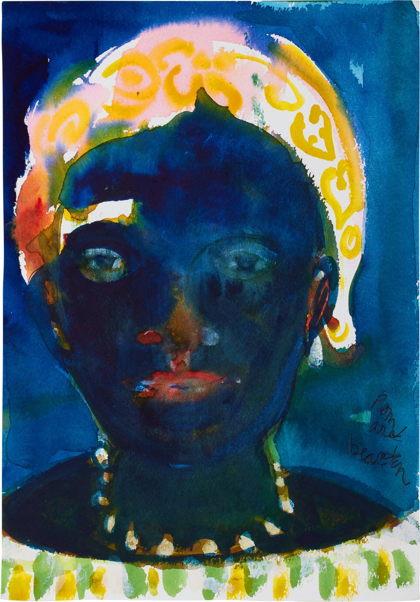 Romare Bearden Self Portrait