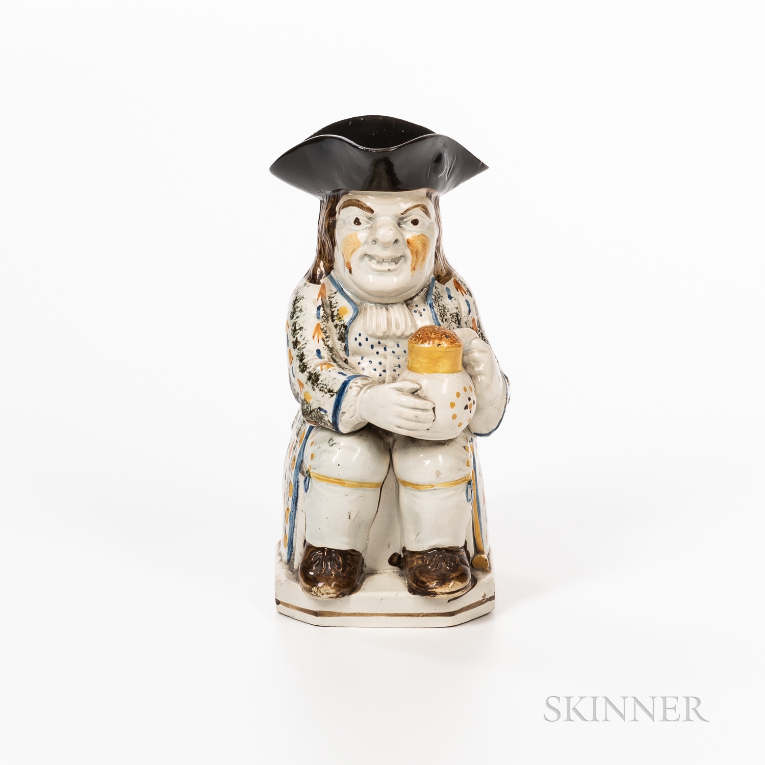 Staffordshire | Staffordshire Pottery Toby Jug | MutualArt