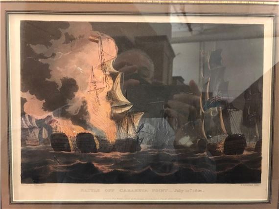 Thomas Whitcombe | Nineteen Plates from The Naval Achievements of Great ...