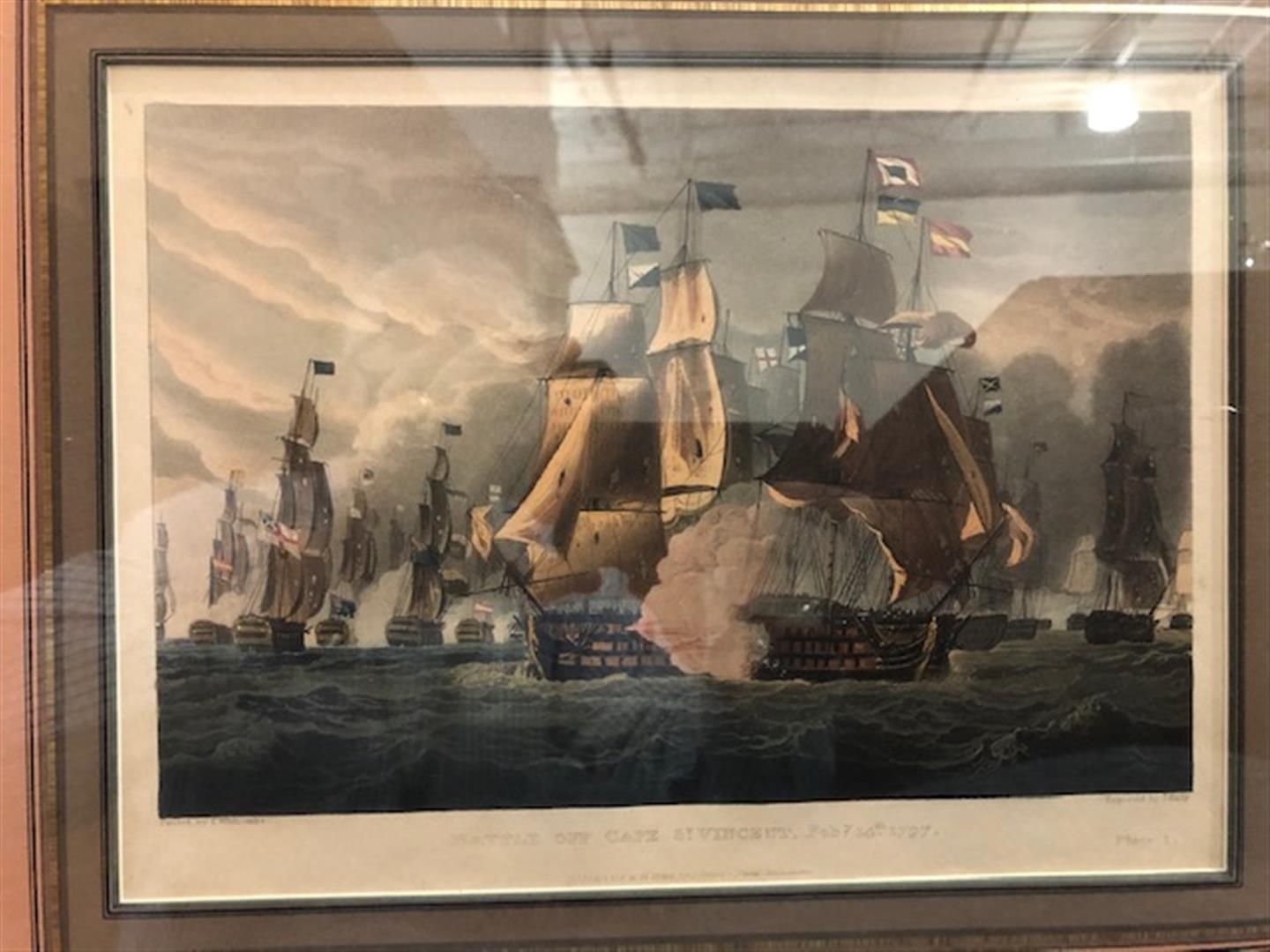 Thomas Whitcombe | Nineteen Plates from The Naval Achievements of Great ...