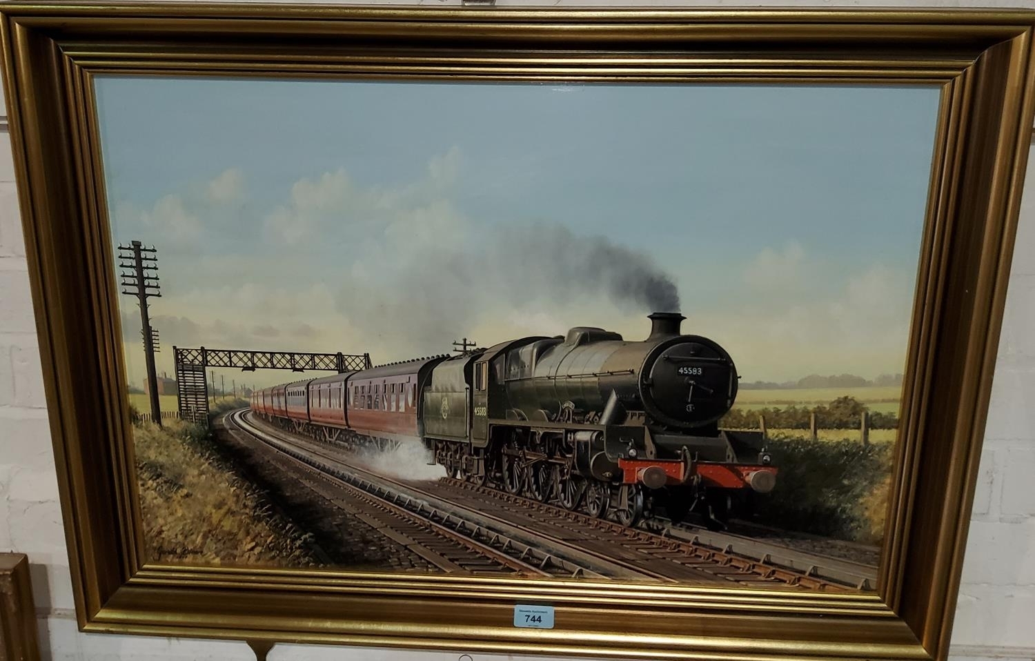 Gerald Broom | Assam' drifts down from the ship canal bridge over Moore ...