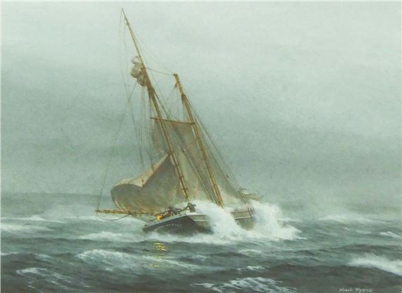 Mark Richard Myers | THE WRECK OF GENERAL HARNEY (Circa 1889) | MutualArt