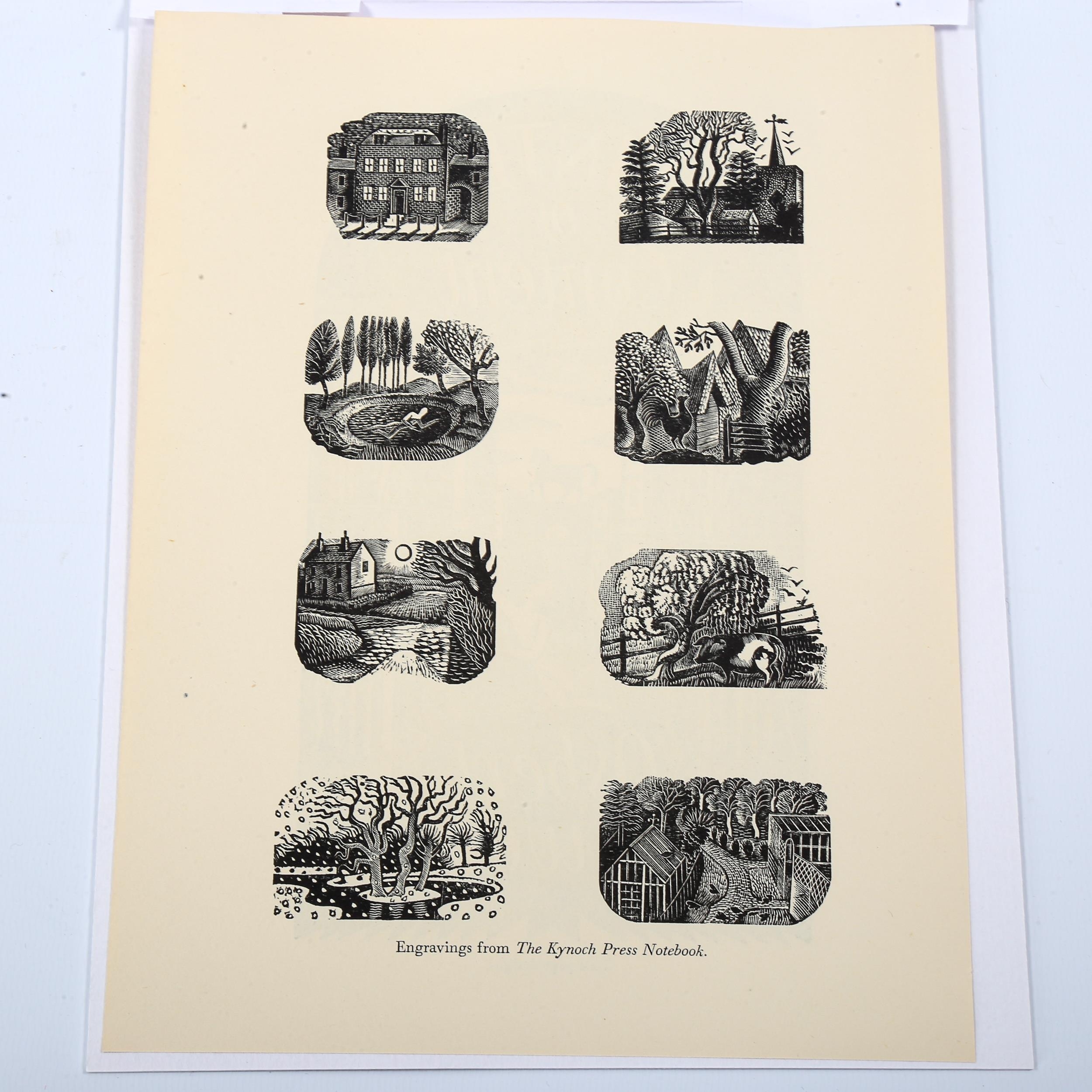 Eric Ravilious | Eight engravings from The Kynoch Press Notebook (1935 ...