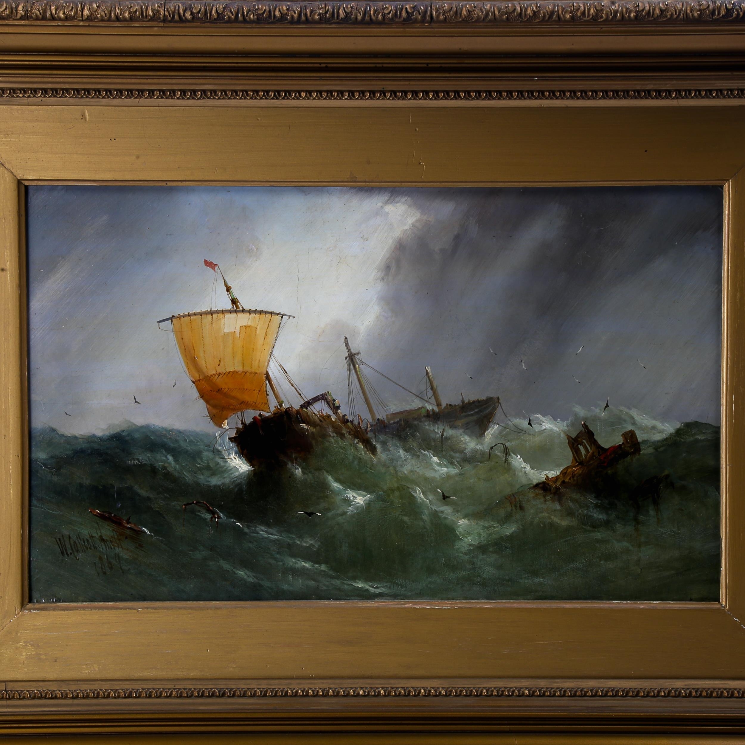 William Calcott Knell | shipwreck | MutualArt