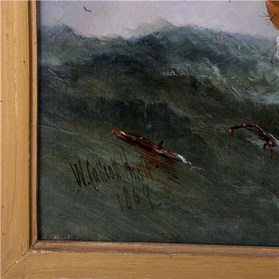 William Calcott Knell | shipwreck | MutualArt