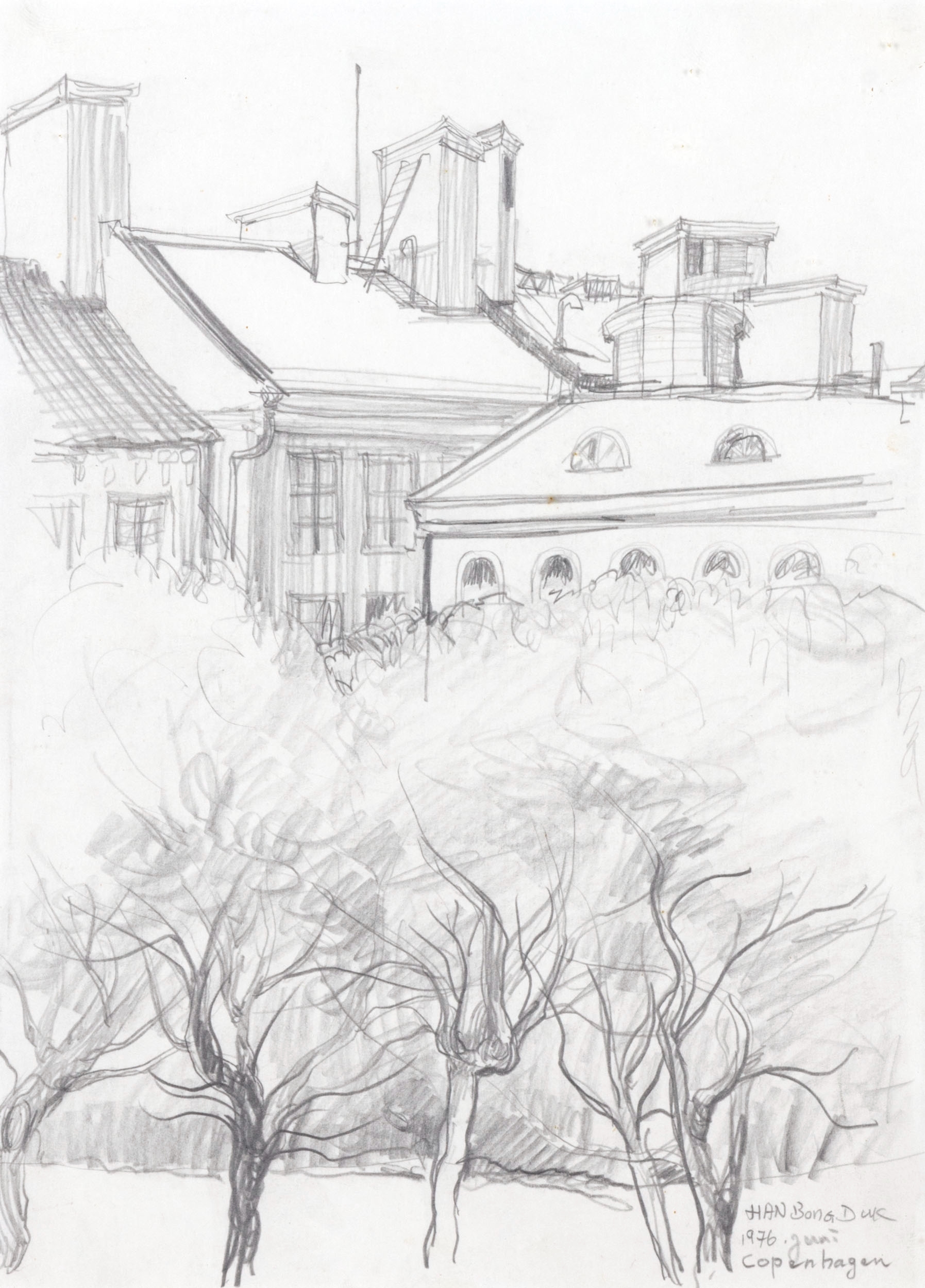 Ben Hahn | 코펜하겐 풍경 (1976) | MutualArt