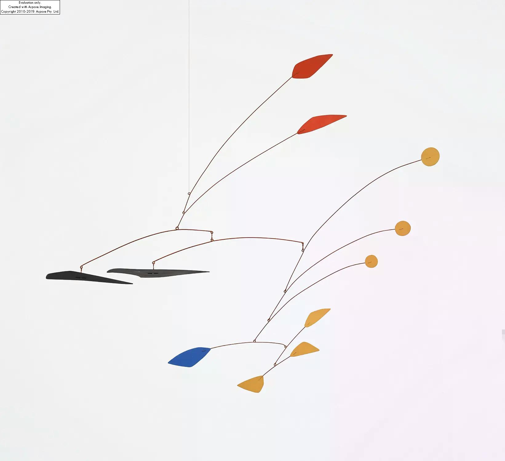 Alexander Calder | Two Red Petals in the Air (1958) | MutualArt