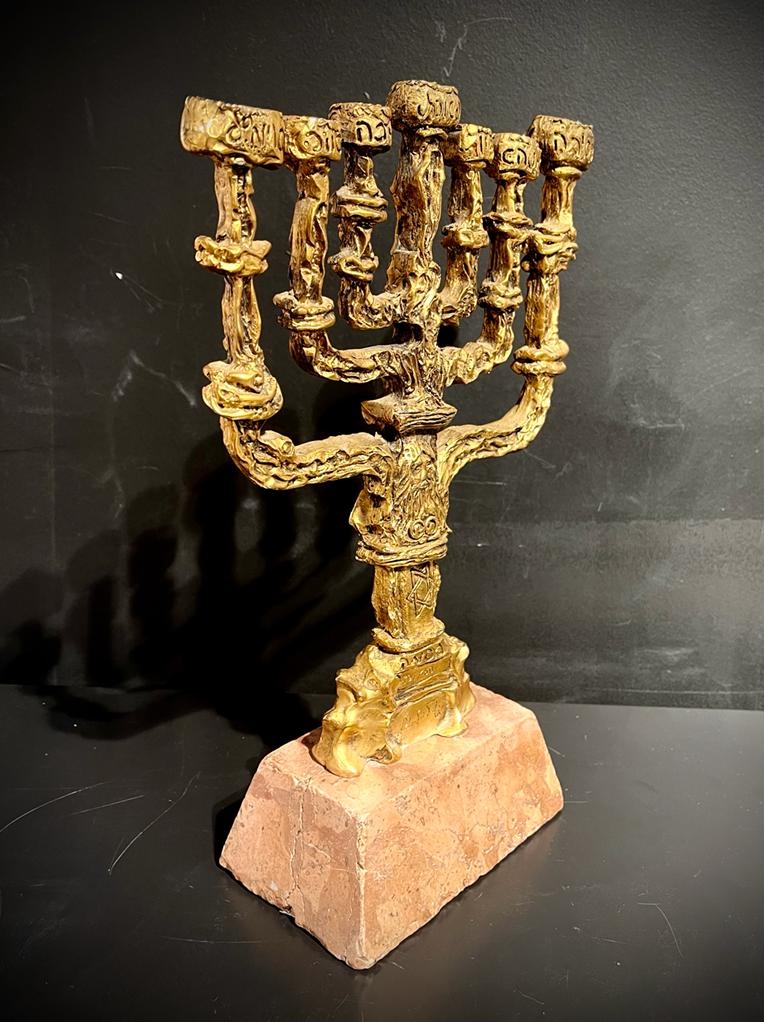 Salvador Dalí | Menorah with seven sconces | MutualArt