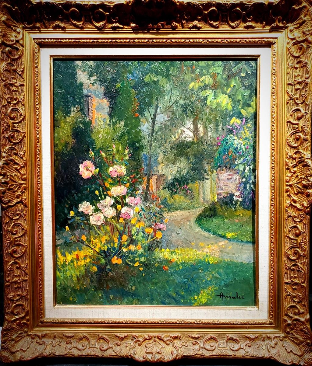 Albert Malet | Garden view | MutualArt