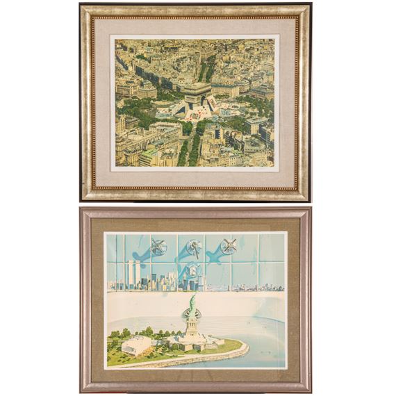 Doug Webb | Two Photo-Surrealistic Serigraphs by Doug Webb (Turkish b ...