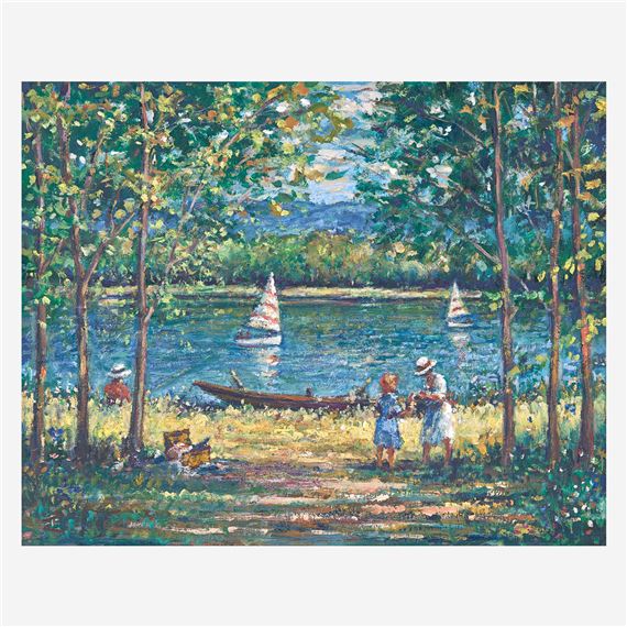 Philip Corley | Lake in the Catskills | MutualArt