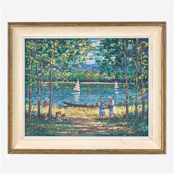 Philip Corley | Lake in the Catskills | MutualArt
