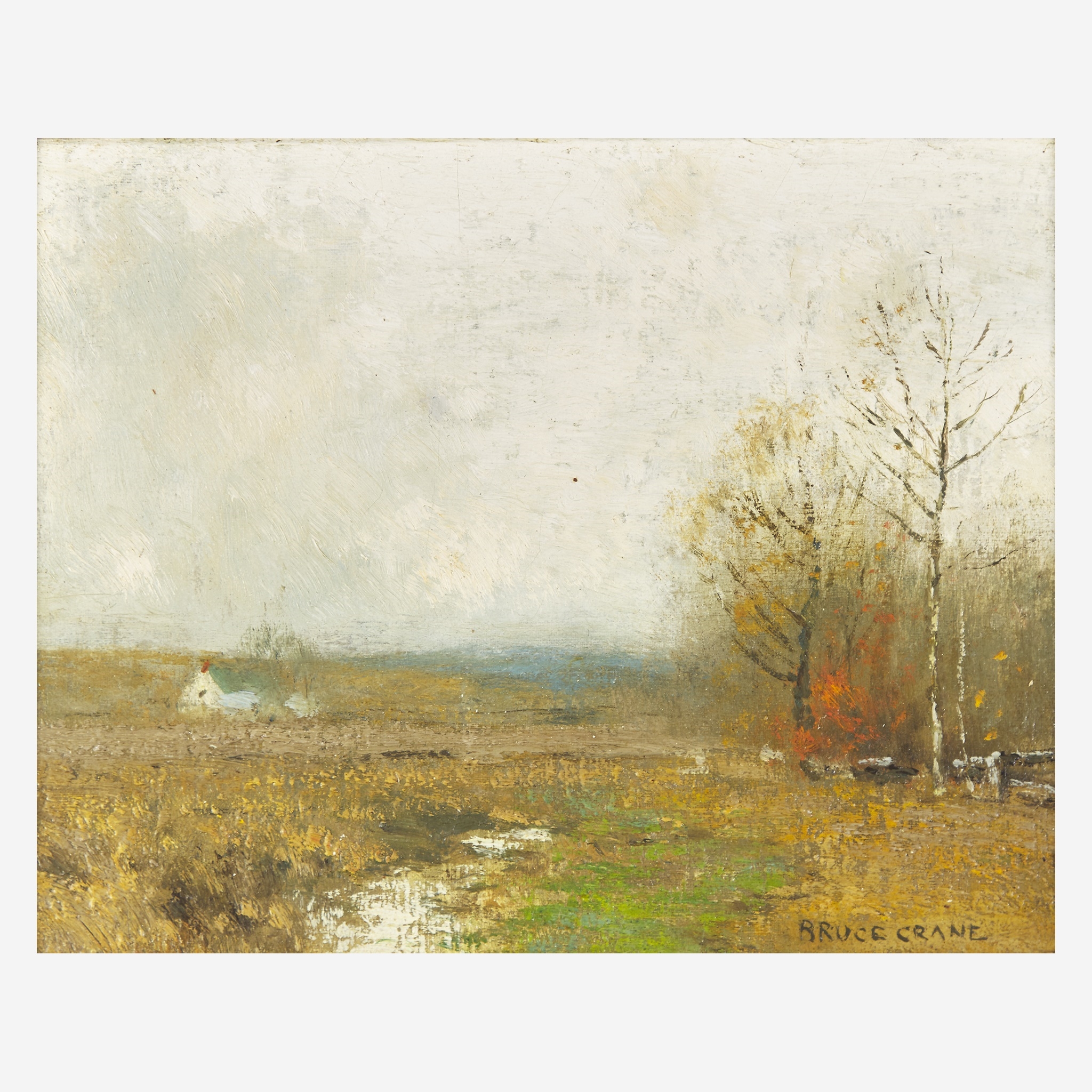 Bruce Crane | Autumn Landscape | MutualArt