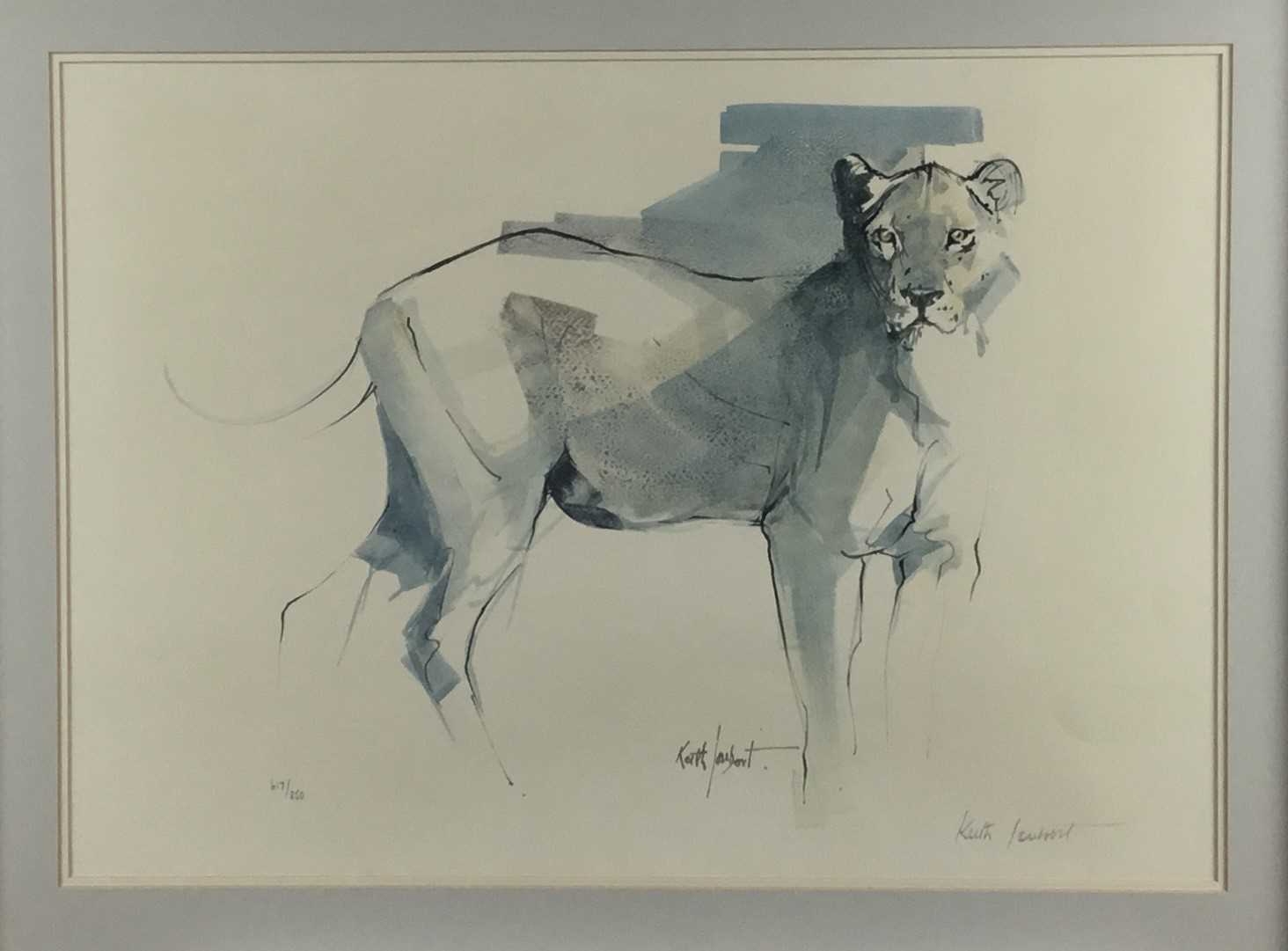 Keith Joubert | Set of four Keith Joubert limited edition prints of ...