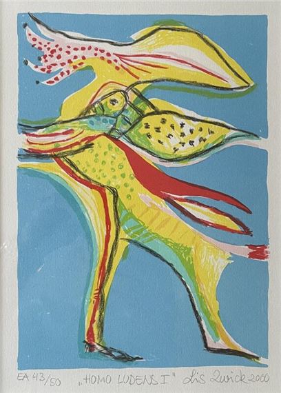 Lis Zwick | Homo Ludens I Signed Lis Zwick | MutualArt