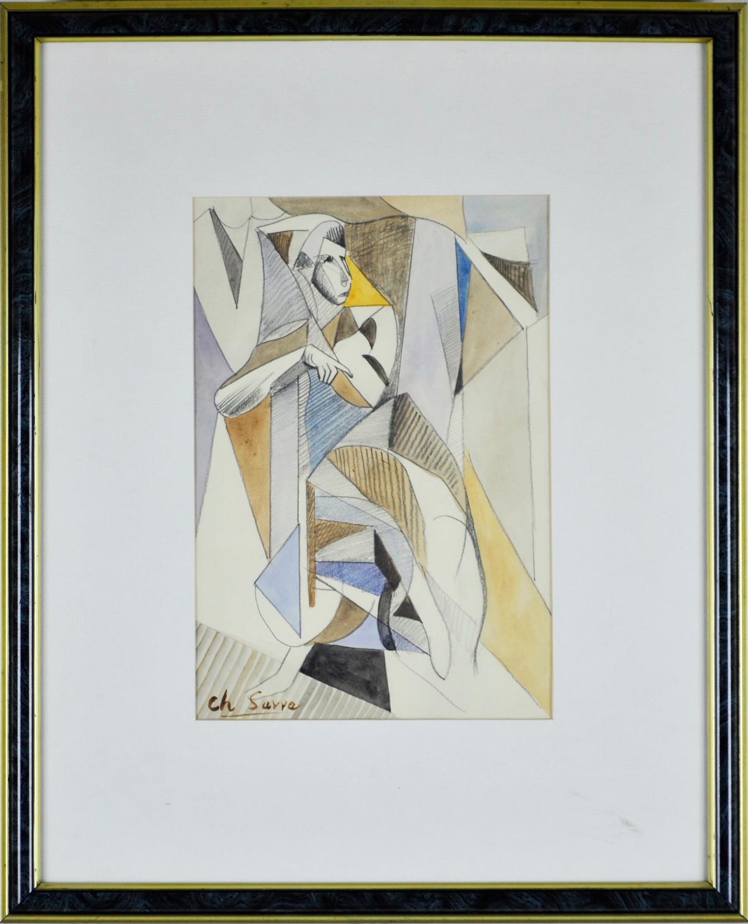 Christoforos Savva | Sitting woman | MutualArt