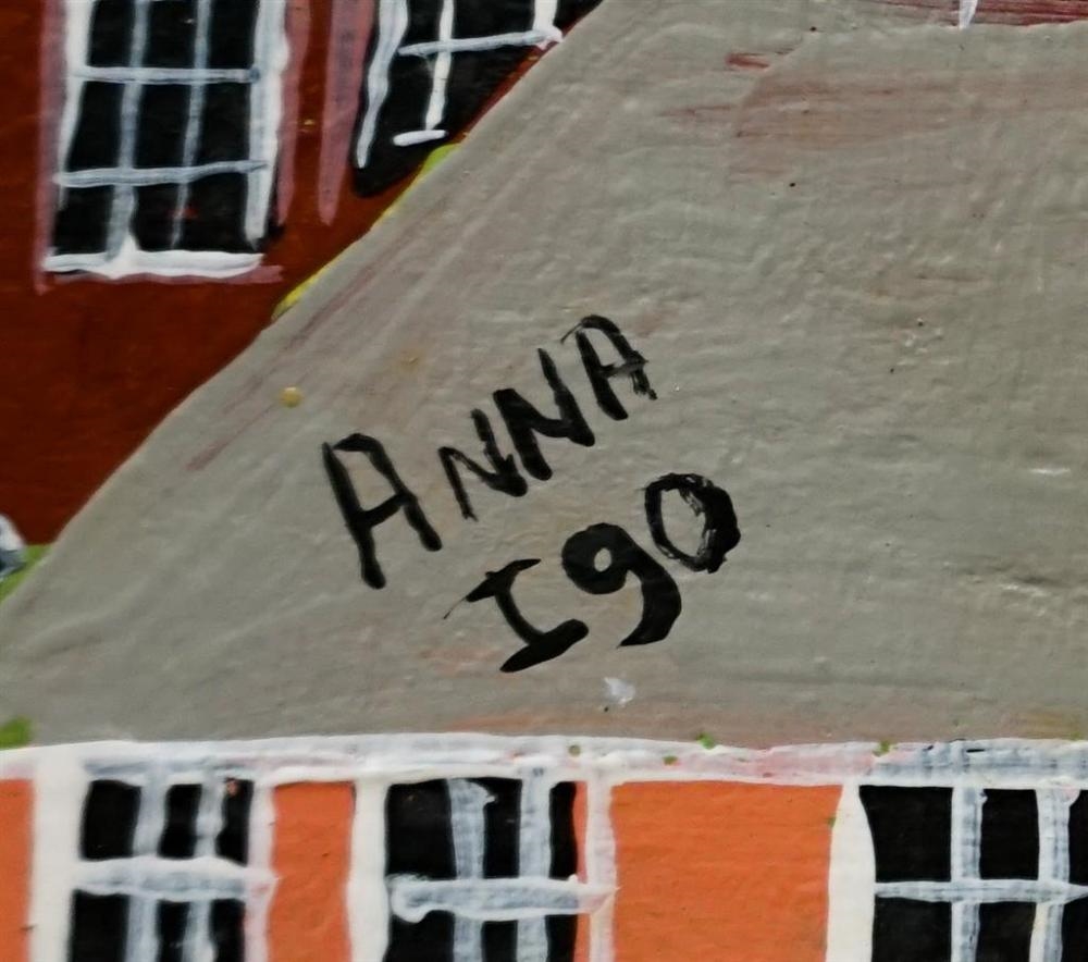 Anna Igo | Village Scene | MutualArt