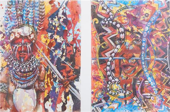 Daniel Waswas | The Bride and the Mudman | MutualArt