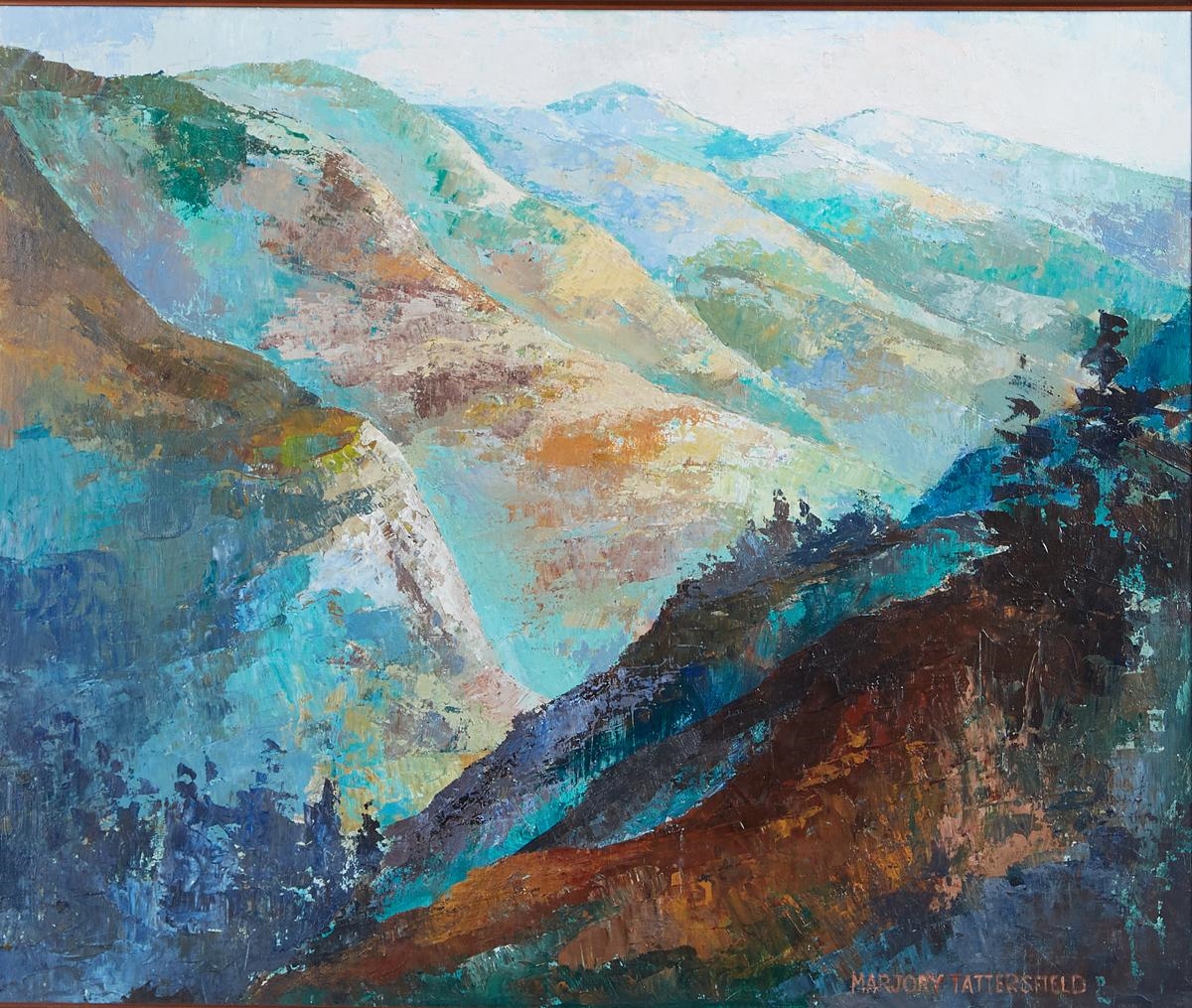 Marjory Tattersfield | Hill Country East Cape | MutualArt