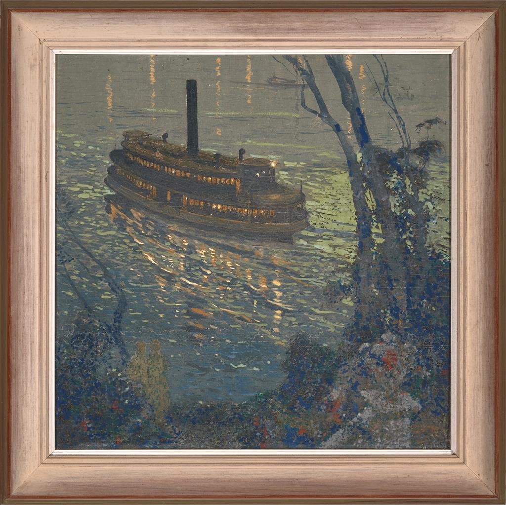 Frederick Leist | The Mosman Ferry, Sydney Harbour (1931) | MutualArt