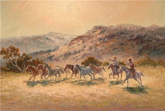 John Pinto | The Man from Snowy River | MutualArt