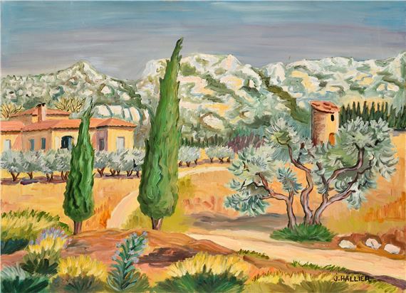 Jacques Hallier | 3 Artworks at Auction | MutualArt