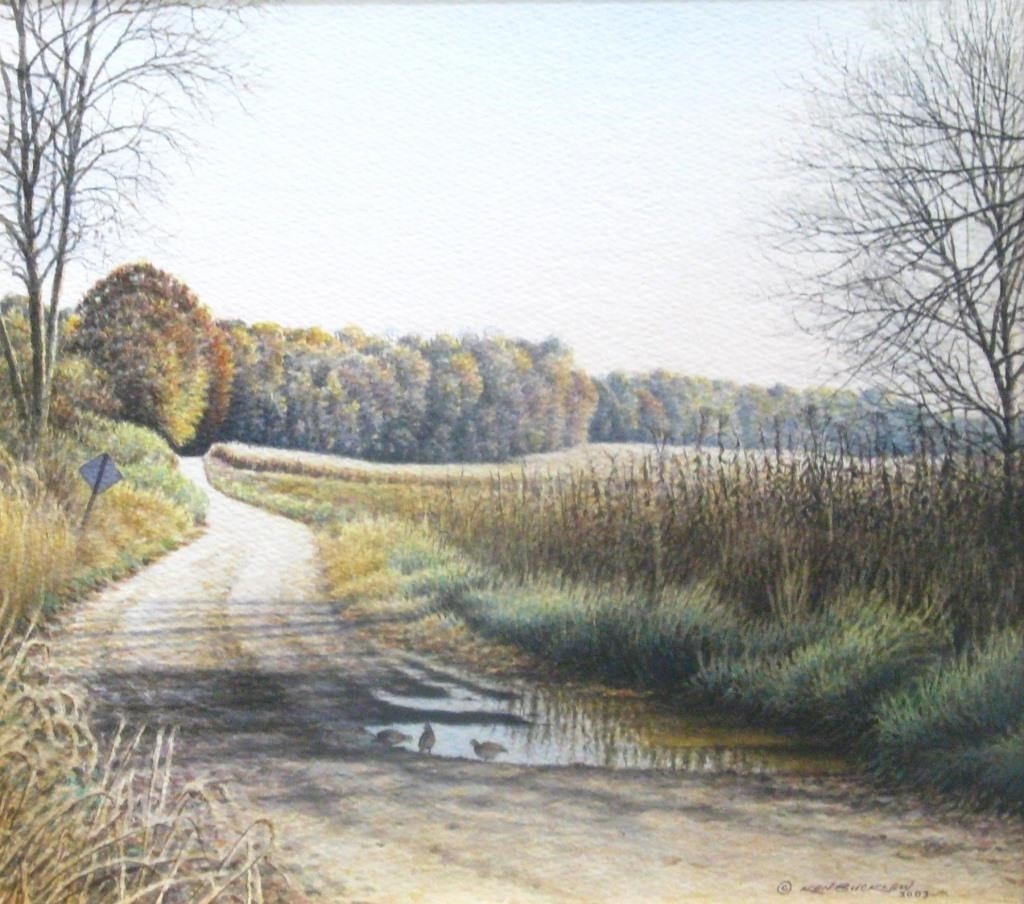 Ken Bucklew | Bobwhite Puddle | MutualArt