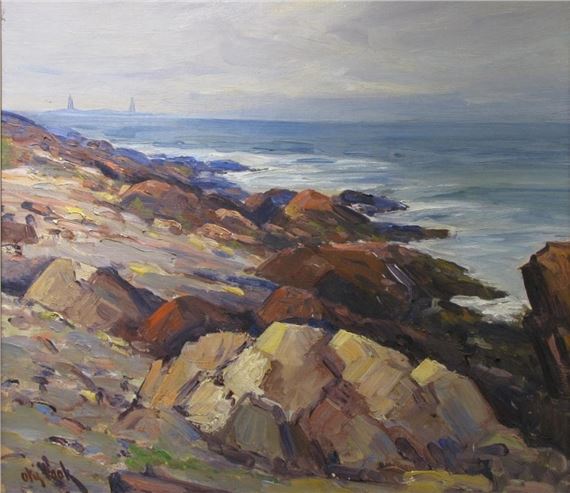 Otis Cook | Rocky Coastline | MutualArt